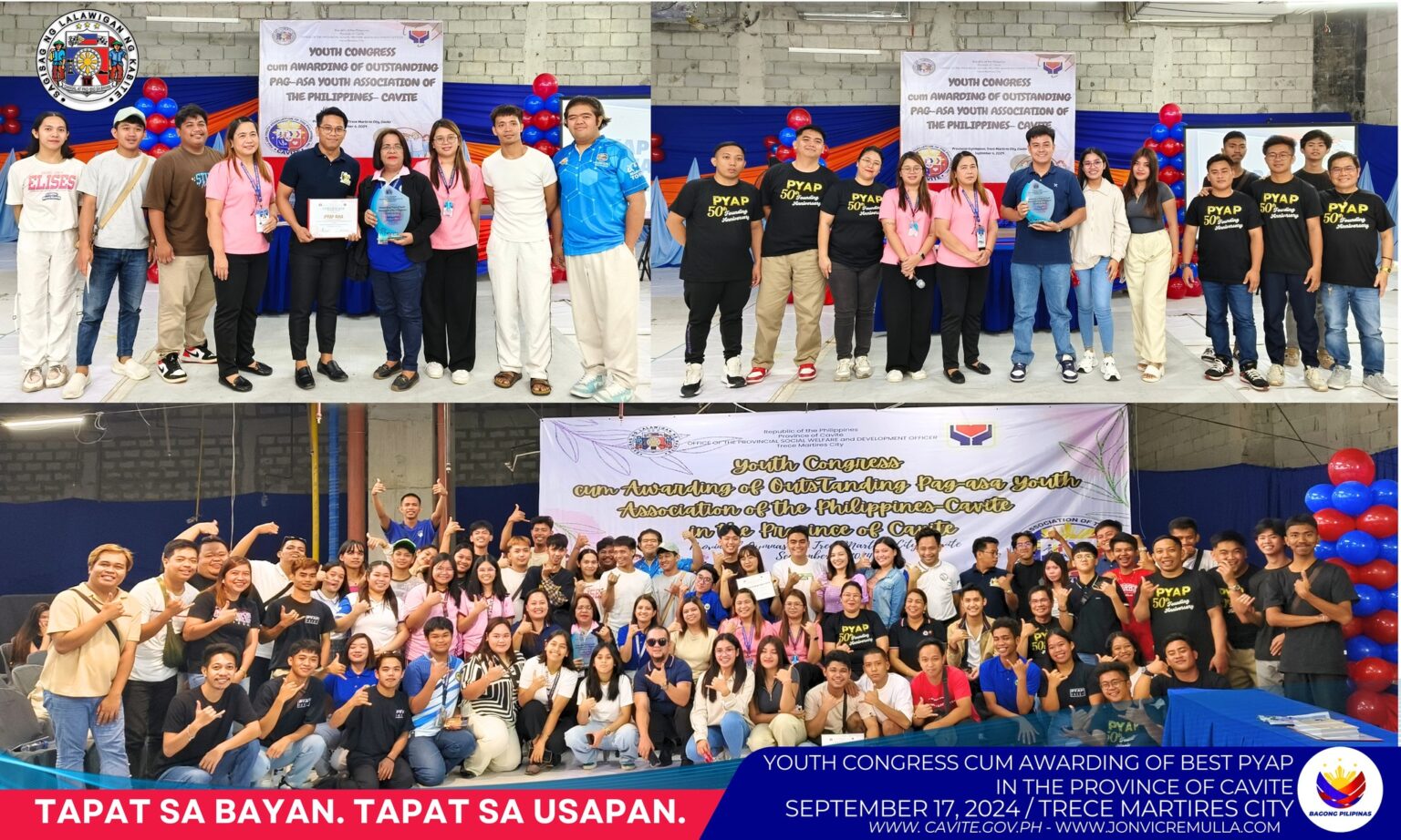 Youth Congress and Awarding of Best PYAP in Cavite Successfully Held ...